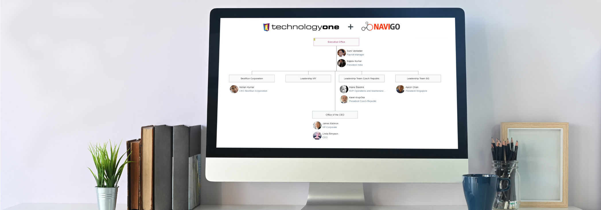 TechnologyOne Integration | Create Automated Org Charts